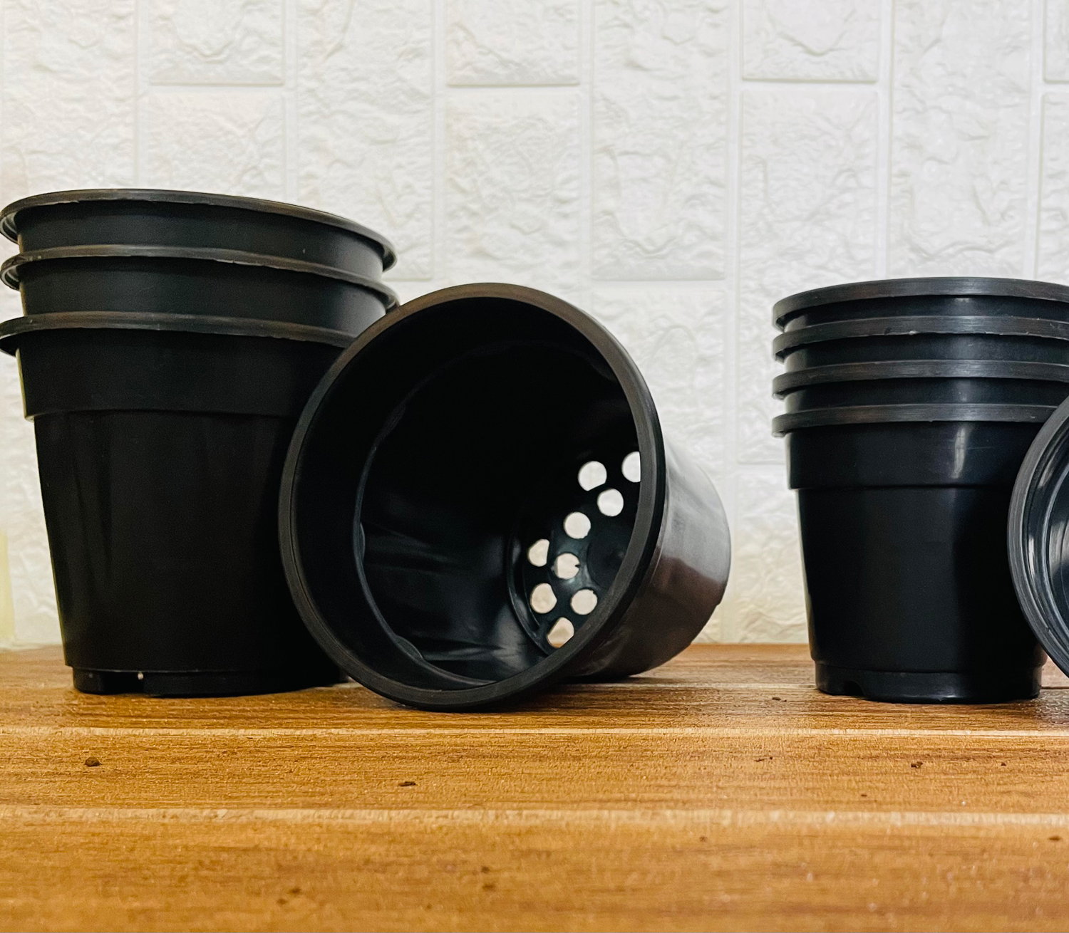 Black UV Resistant Grow Pots - Blooms n Bough