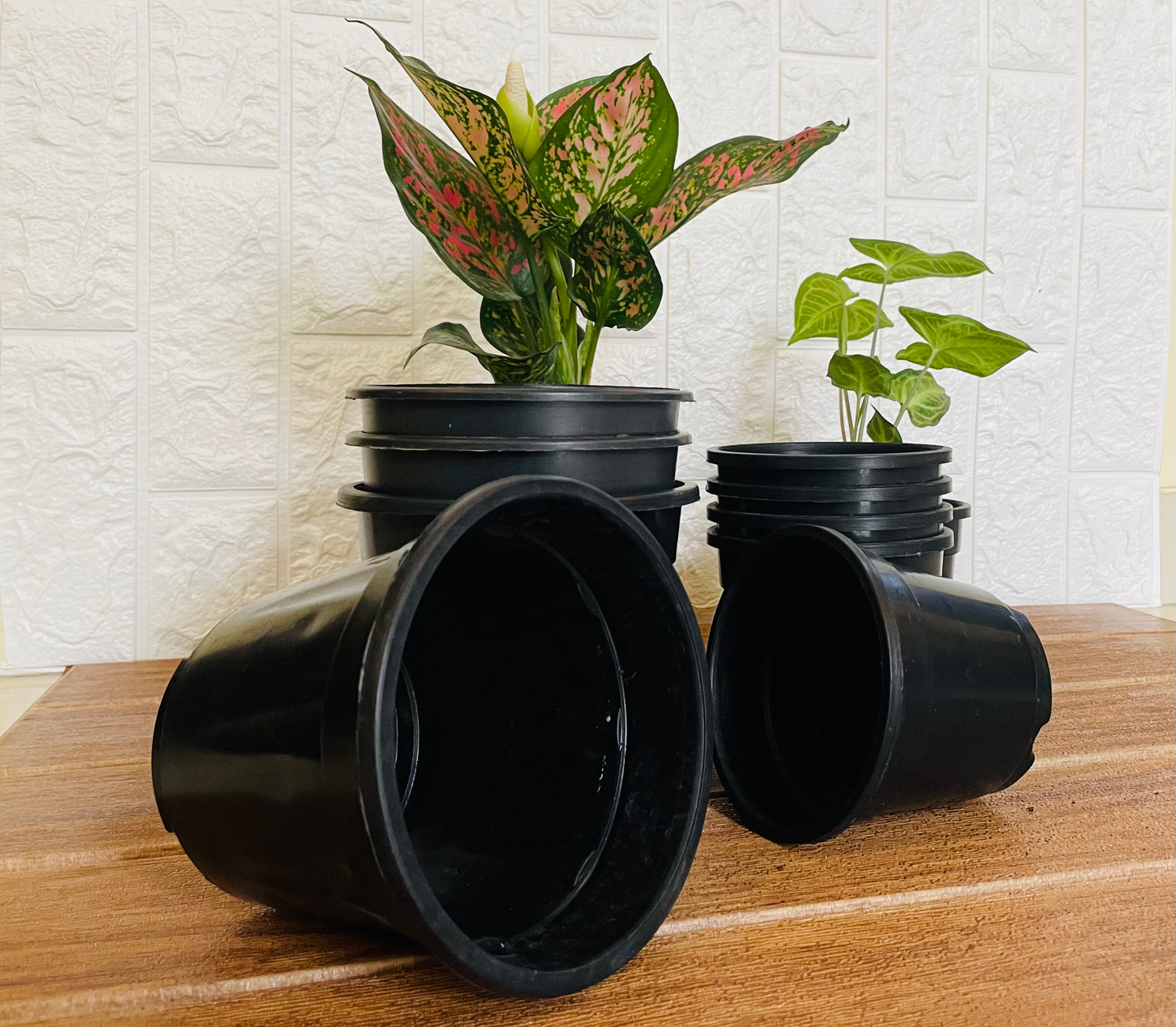 Black UV Resistant Grow Pots - Blooms n Bough